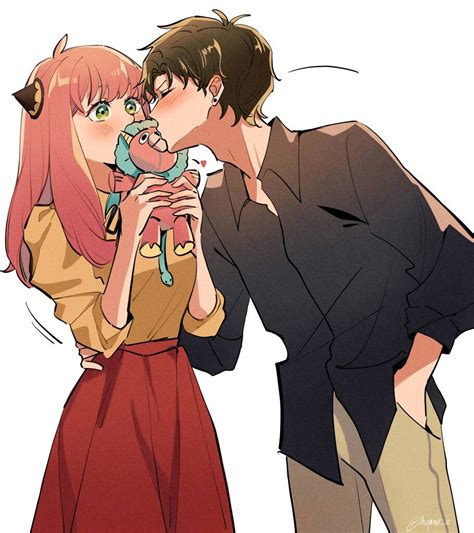Anya And Damian Anime Çizim Anime Kitap