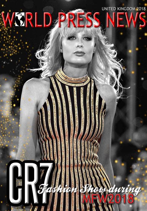 The Cr7 Clothing Brand Showcased At The Madeira Fashion Weekend 2018