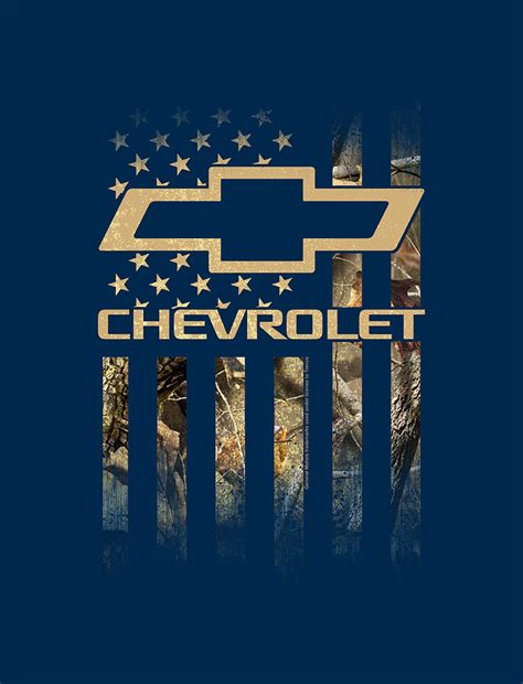 Chevrolet Camo Flag Digital Art By Brand A Fine Art America