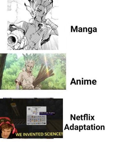 Dr Stone Meme From Reddit Cose Divertenti Fandom Divertente