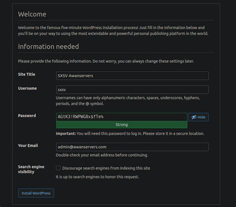 Cara Install Wordpress Dengan NGINX Dan PHP FPM Di Ubuntu AwanServers