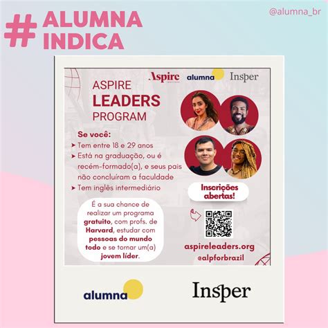 Alumna No Linkedin Harvard Gratuito On Aspire Leaders Program
