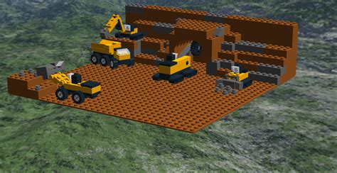 Lego Moc Micro Mining Set By Thomasbrickworks Rebrickable Build