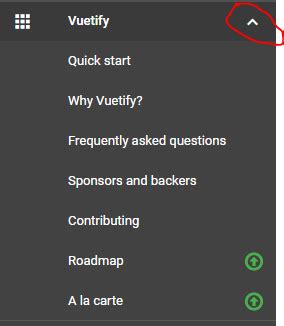 Vuejs2 How To Create Submenu In The Vuetify Main Drawer Navigation Stack Overflow