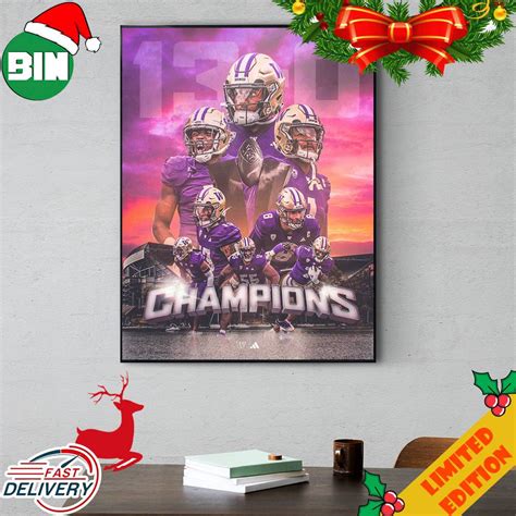Washington Huskies 2023 Pac 12 Football Championship Game Champions