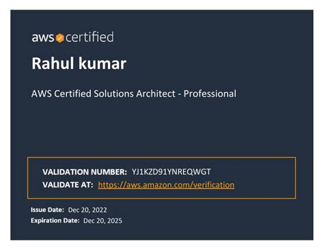 Rahul Kumar On Linkedin Aws Amazon Architect Awscertified Awscommunity Awscertification…