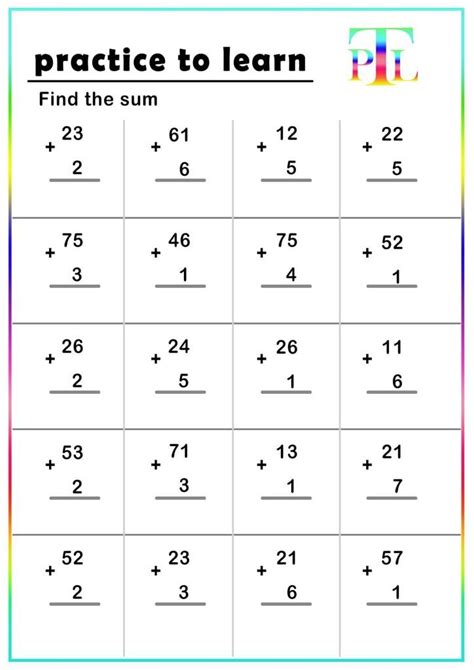 Addition And Subtraction Third Grade Math Worksheets Artofit