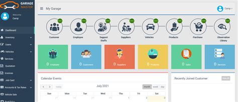 Complete Garage Management System Using Php Mysql Free Source Code