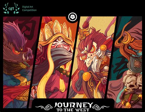 Journey To The West On Behance