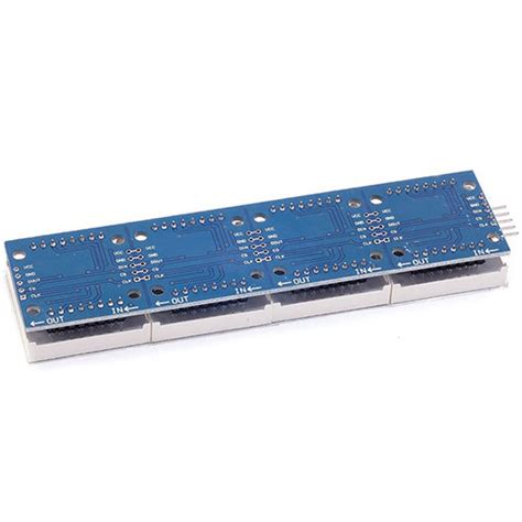 max7219 dot matrix module for arduino microcontroller 4 in 1 display with 5pin line [27029] us