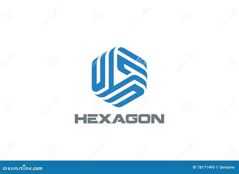 Hexagon Logo With The Letters Awf Design Vector Illustration 217912778