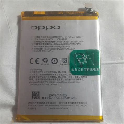 Jual Batrai Original Copotan Oppo A5s Dan A3s Model Blp673 Shopee Indonesia