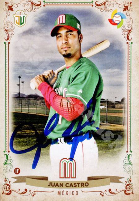 Juan Castro Beisbolcardsmx