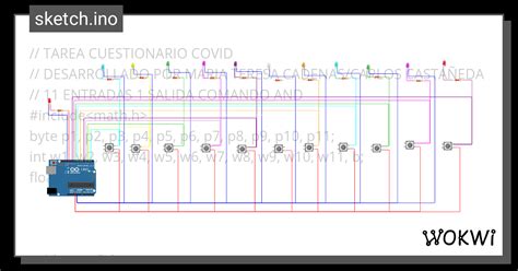 SI SENSOR COVID Ino Wokwi ESP32 STM32 Arduino Simulator