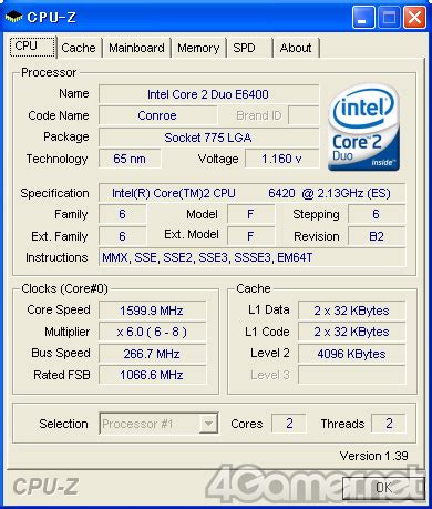 Gamer net レビュー Core Duo E GHz
