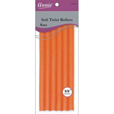 Annie Soft Twist Rollers 5 8 Foam Roller Big Curls Roller