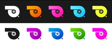 흑백 배경에 격리된 자동차 터보차저 아이콘을 설정합니다 차량 성능 터보 터보 압축기 유도 벡터 일러스트레이션 강철에 대한 스톡