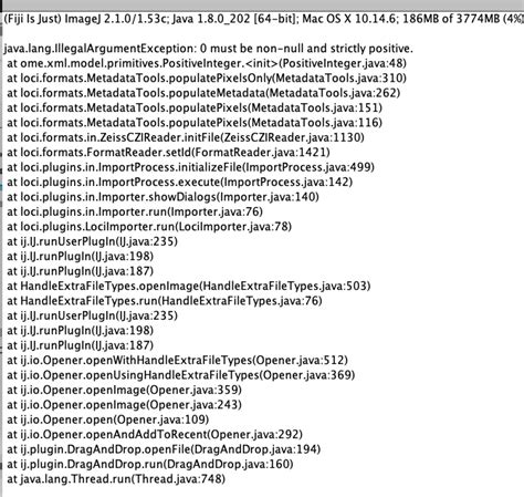 Bioformat And Fiji Do Not Open Czi Zeiss File Usage And Issues Imagesc Forum