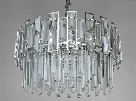 Сучасна кришталева люстра хром Diasha 830 500ch фото отзывы характеристики в интернет