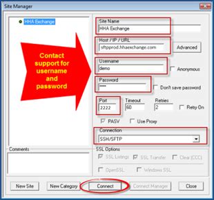 SFTP Client Configuration