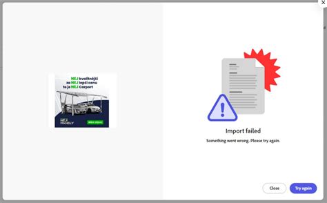 Failed To Upload Illustrator File To Adobe Express Adobe Community