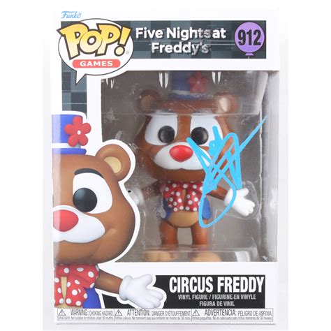 Josh Hutcherson Signed Five Nights At Freddys 912 Circus Freddy