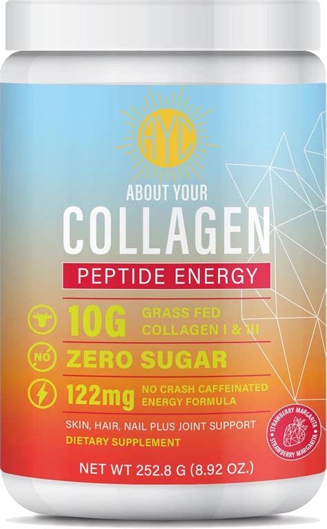 Amazon About Your Collagen Peptide Energy Collagen Powder Hair Nail