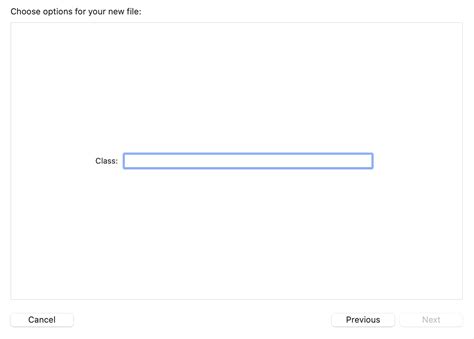 xcode file template