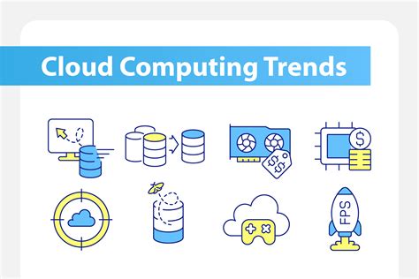 Cloud Computing Trends Icon Pack Free Download Science Technology Icons IconScout