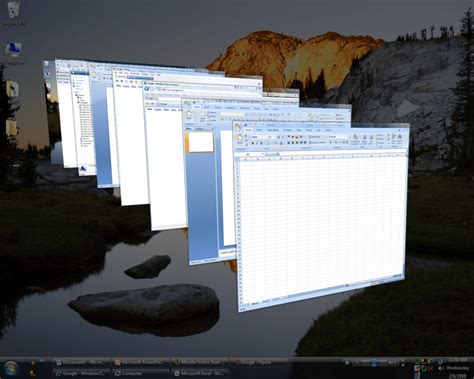 The Windows Vista 3d Task Switcher The Windows Vista 3d Task Switcher