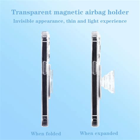 In Stock Custom Design Clear Protective Magnet Phone Cover For Iphone