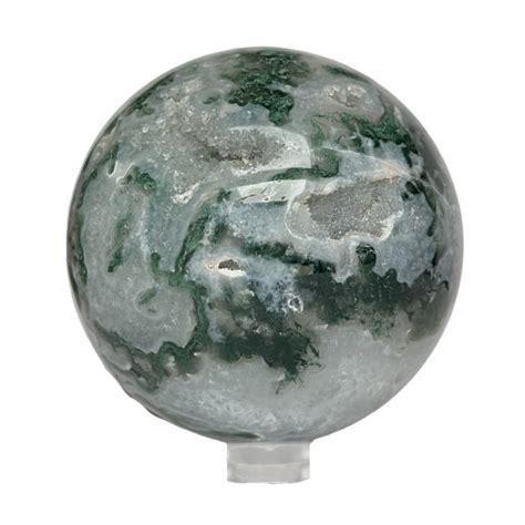 Moss Agate Sphere Alternative Distribution