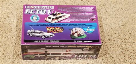 Ghostbusters Ecto 1 Scale Model Car Kit Snap Together Never Opened Still Sealed 4591027826