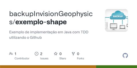 Github Backupinvisiongeophysicsexemplo Shape Exemplo De Implementação Em Java Com Tdd