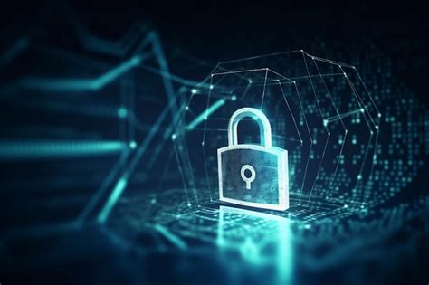 Premium Ai Image A Lock With A Key Inside It