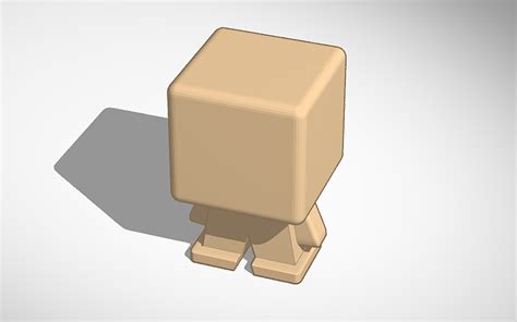 3d Design Minecraft Mini Figure Template Tinkercad