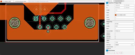 Solved Footprint Pth Pad Wont Connect To Net Autodesk Community