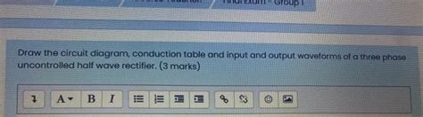 Solved Group 1 Draw The Circuit Diagram Conduction Table