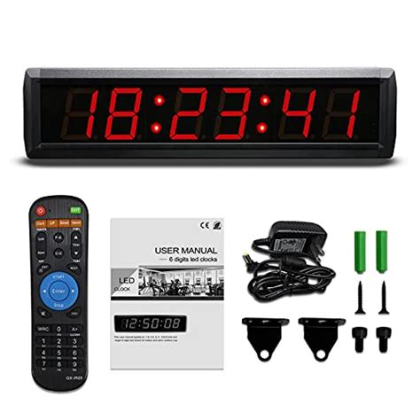 ganxin led countdown clock up digital timer 12 24 hourtime clock