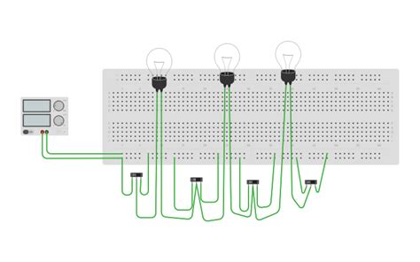 Circuit Design Staircase Tinkercad