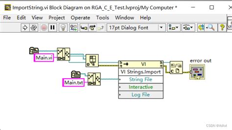 Labview Vi界面中英文切换的实现方法 Labview2020设置中文 Csdn博客
