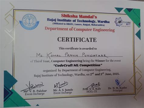 We Did It Komal Punwatkar