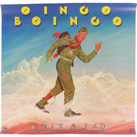 Lot Oingo Boingo Only A Lad Album Cover Aandm Records Poster 1981 24