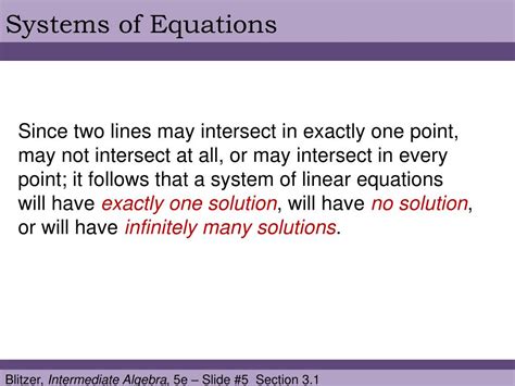 PPT Chapter 3 Systems Of Linear Equations PowerPoint Presentation Free Download ID 759183