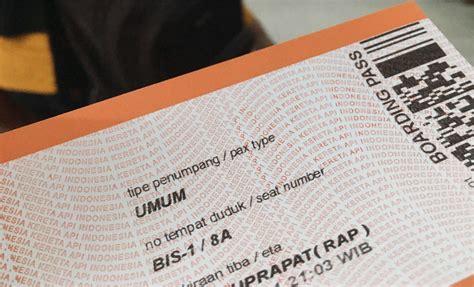 Detail Contoh Tiket Kereta Api Koleksi Nomer 30