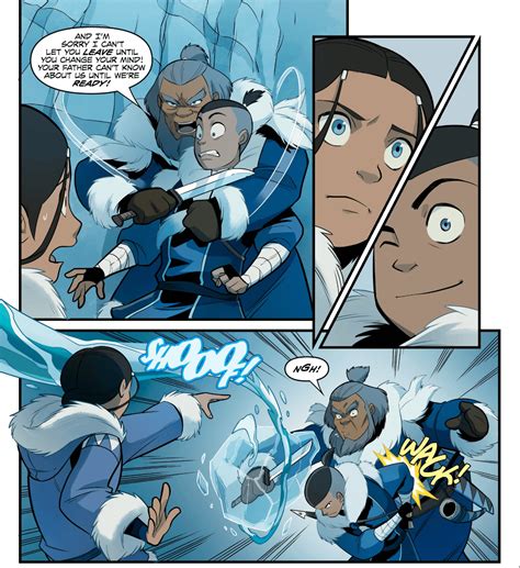 I Love The Complete Trust Sokka Has For Katara In This Scene From North And South R Thelastairbender