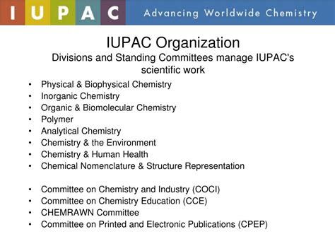 Ppt Iupac Member Countries Naos And Anaos Powerpoint Presentation