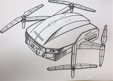 操控无人机简笔画（共18张）简笔画图片大全