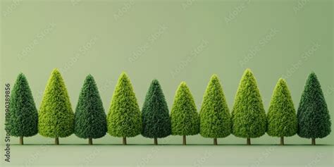 Net Zero Concept Digital Forest With Co2 Absorption Metrics Virtual