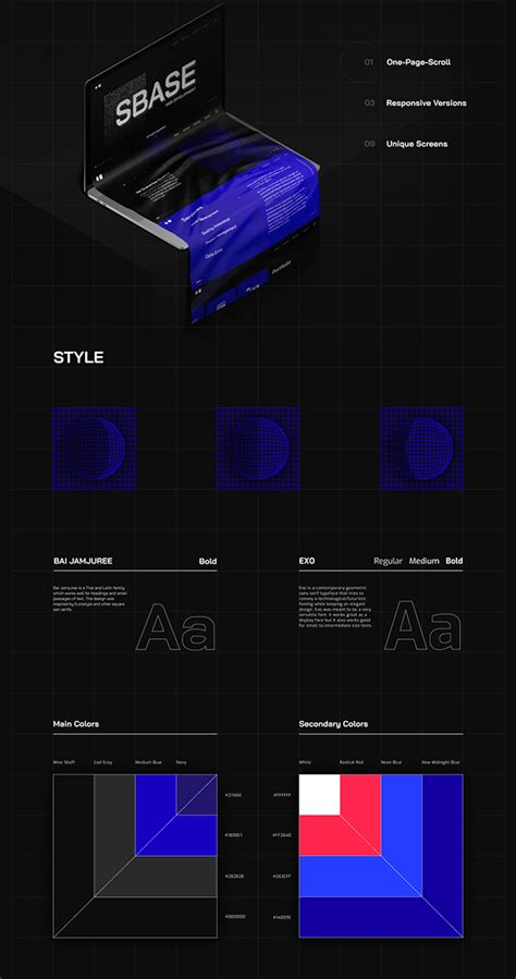 sbase i web development behance